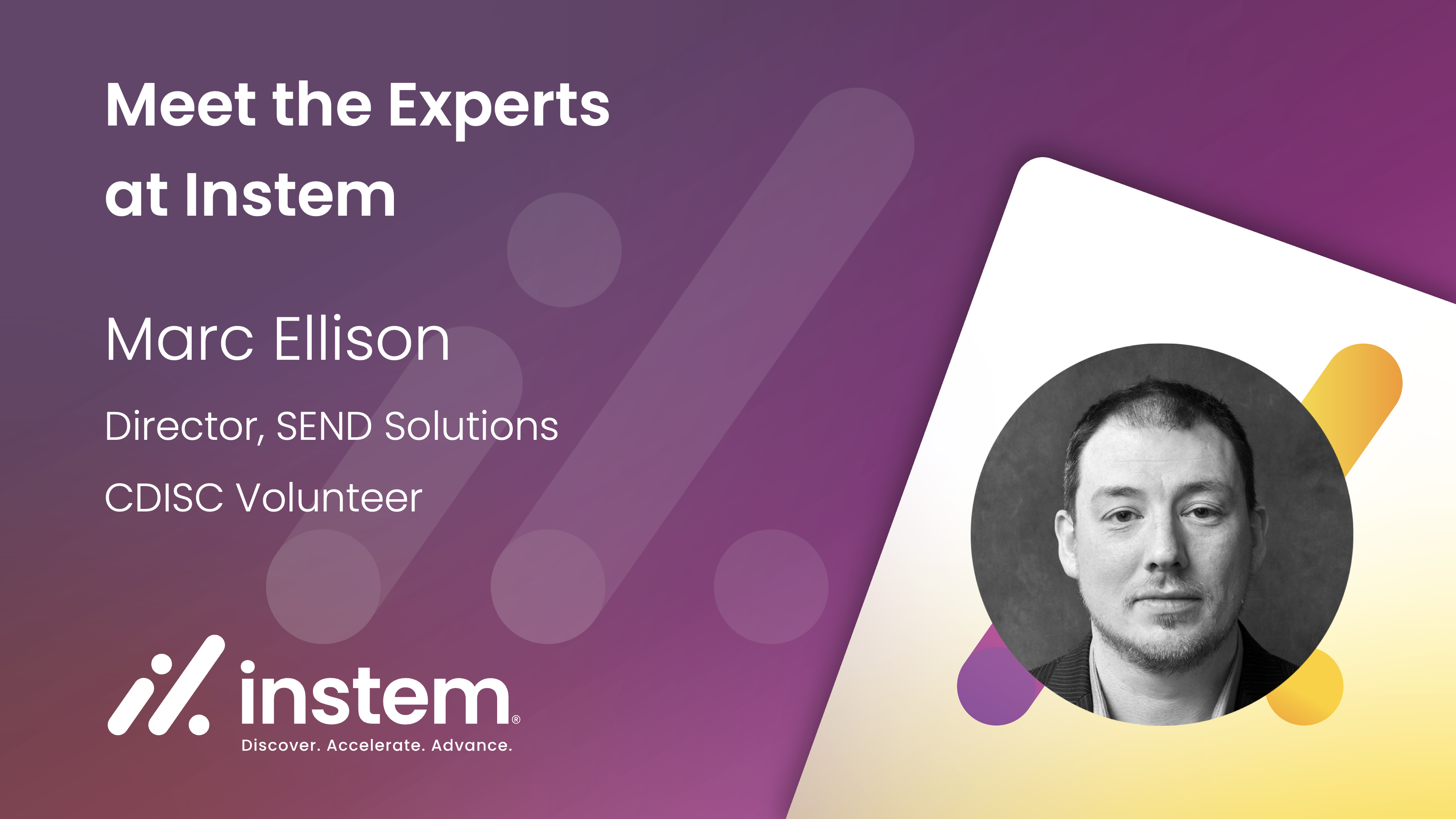 会见Instem版的专家！