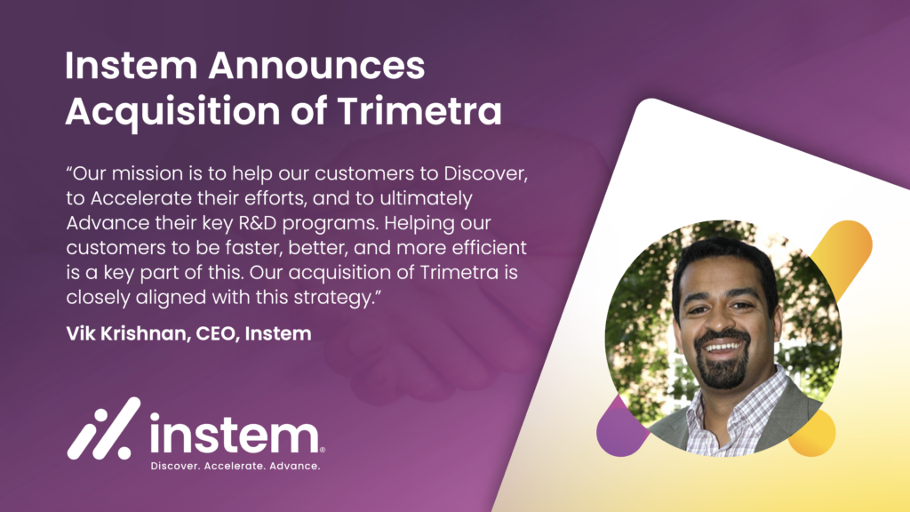 Instem 宣布收购 Trimetra Limited，强化临床前研发解决方案 - Life Science Software – Drug ...